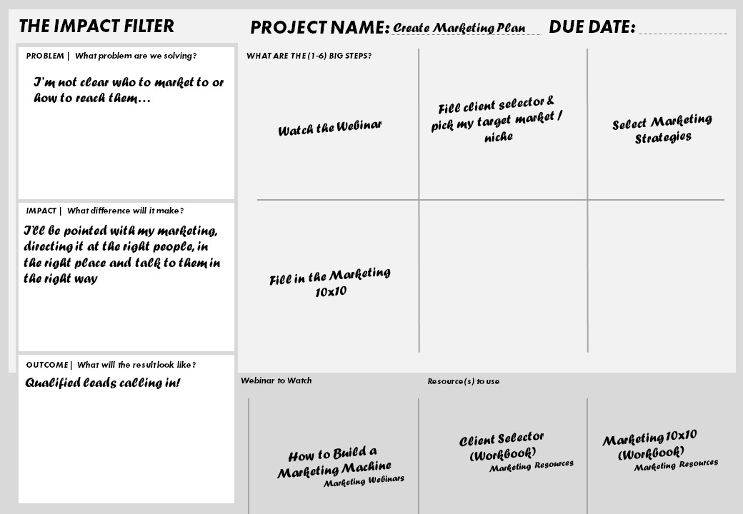 Marketing - Impact Filters