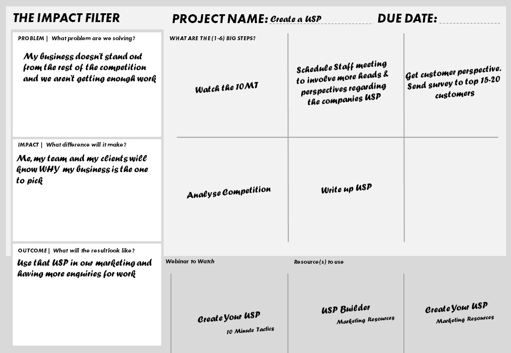 Marketing - Impact Filters